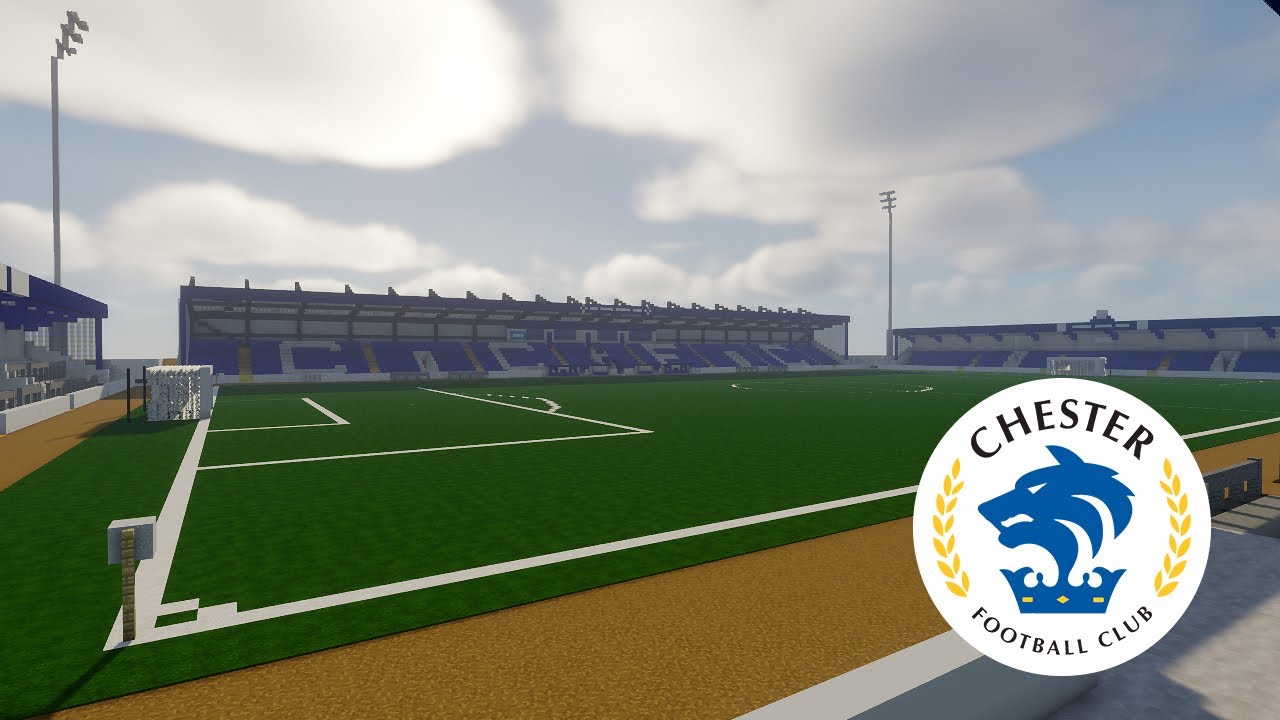 MINECRAFT: REQUESTED STADIUM - Deva Stadium (Chester FC) - YouTube