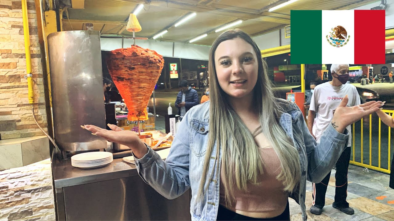 🇺🇸 GRINGA PRUEBA TACOS MEXICANOS POR PRIMERA VEZ en MEXICO | Gringa en ...