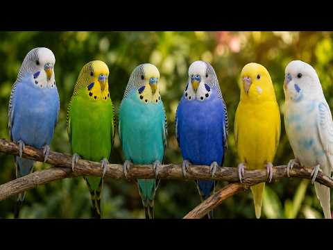 🔴 Muhabbet Kuşu Sesi — Yalnız Kuşlar İçin Mutlu Sesler | Budgie Sounds for Lonely Birds