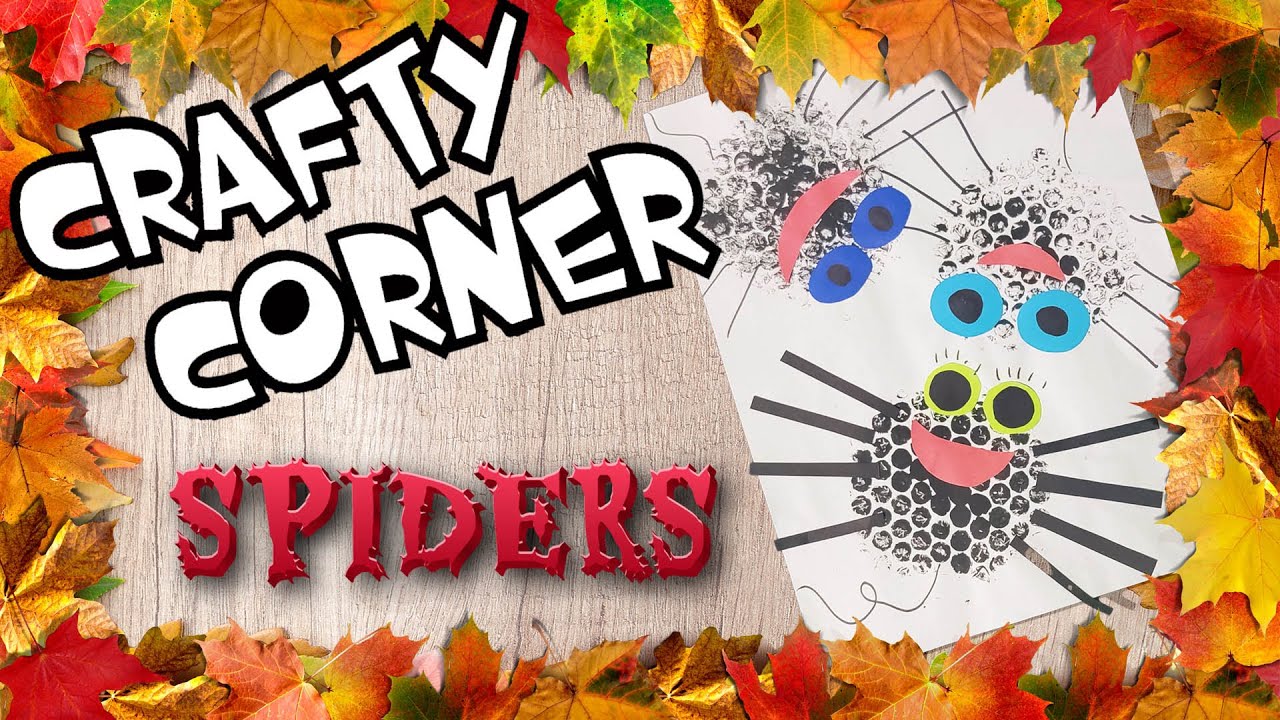 Crafty Corner - Spiders! - YouTube