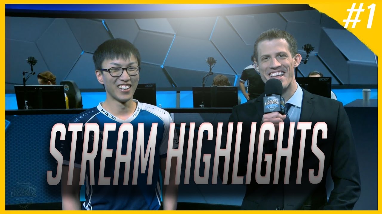 BEST OF THE WEEK #1 -League of Legends (Doublelift, Gosu , LCS ) - YouTube
