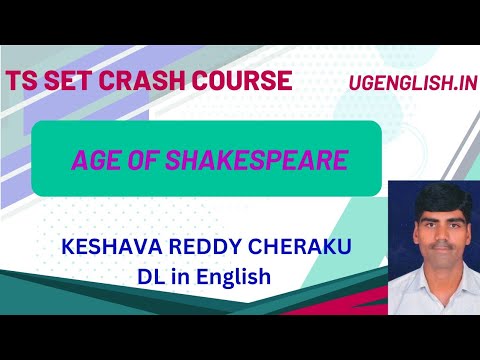 Day10: 28.09.2023 Age of Shakespeare by Keshava Reddy Cheraku - YouTube