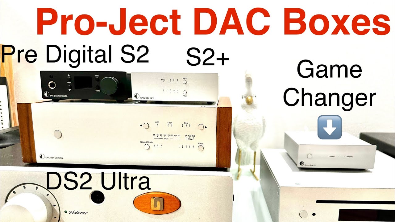 Pro-Ject DAC Box DS2 Ultra 🖤 Pre Box Digital S2 🖤 DAC Box S2+ 🖤 Accu ...