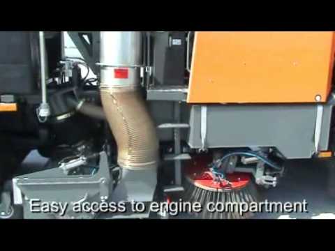 Beam A9500 High Speed Runway Sweeper - YouTube