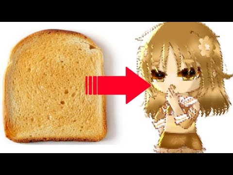 Turning food into gacha character // Toast // pt.1 // Gacha Club ...