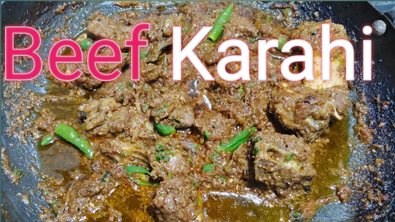 Beef karahi recipe|Beef Recipes Pakistani|Indian Beef Recipes - YouTube