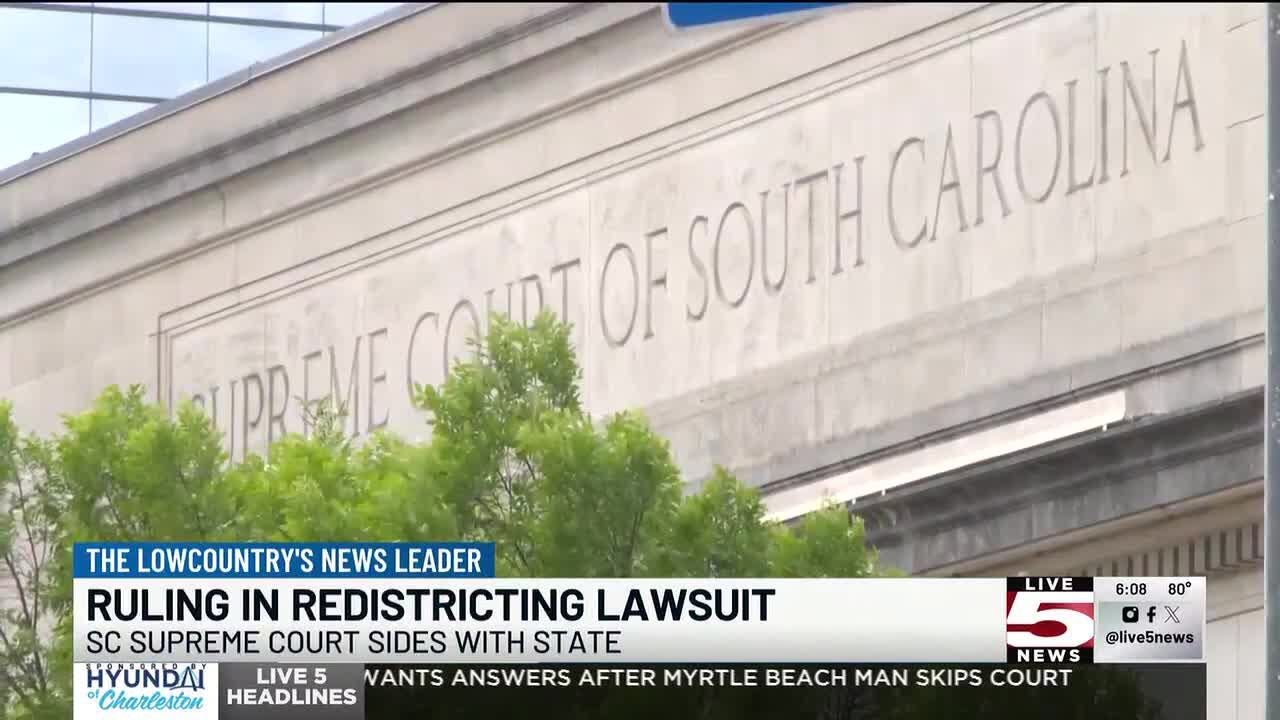 VIDEO: SC Supreme Court sides with state in redistricting lawsuit - YouTube