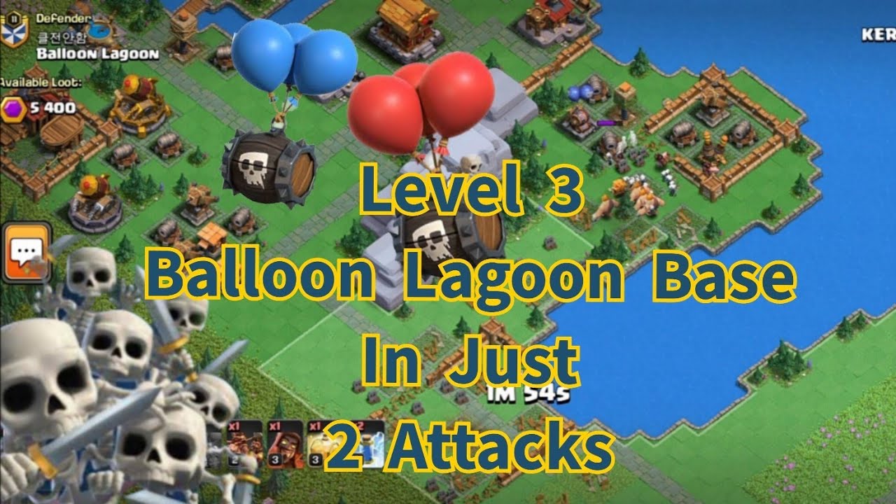 Clash Of Clans Balloon Level 3