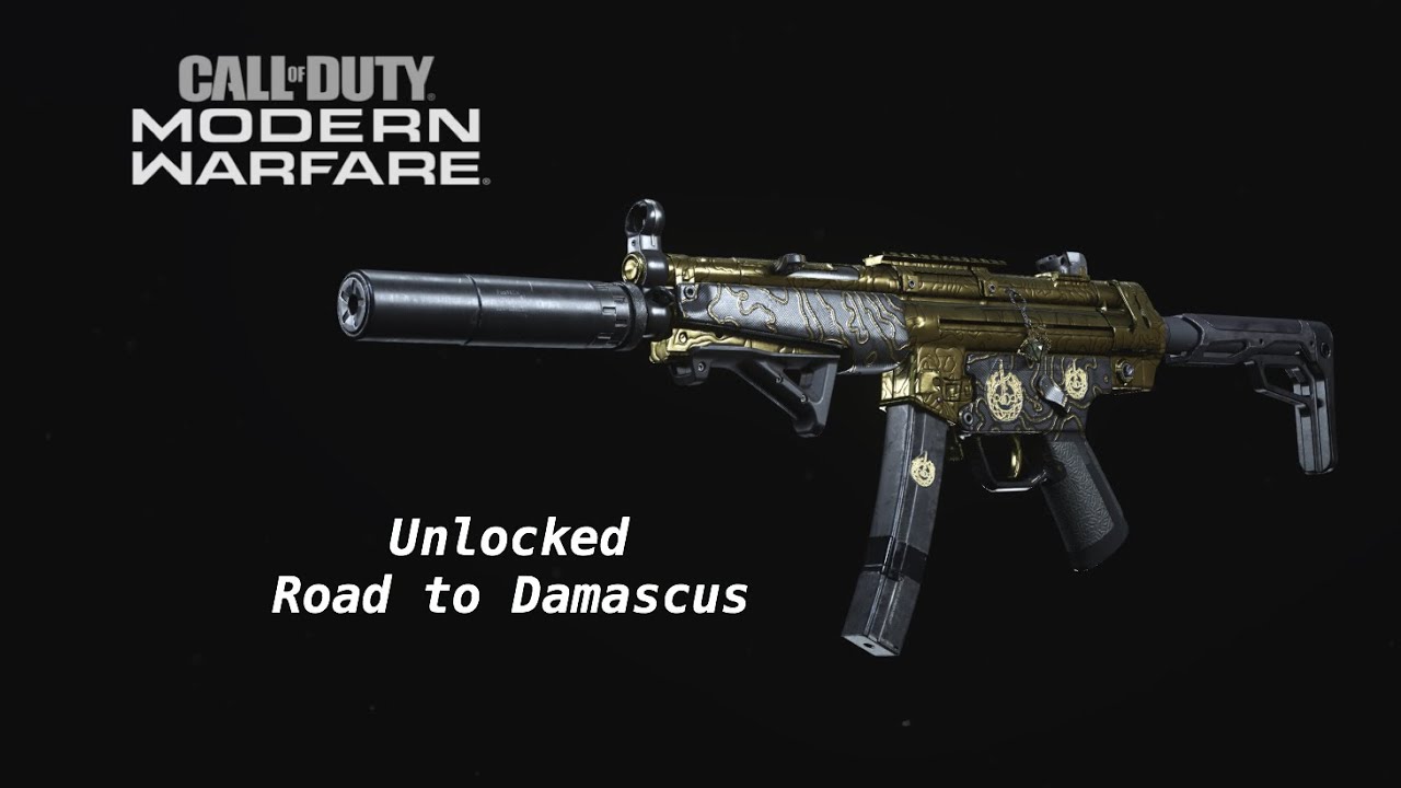 Unlocked Gold on the MP5 road to Damascus - YouTube