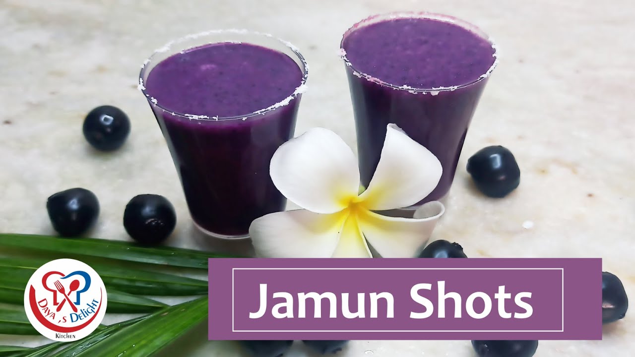 #Jamun_Shots | जामुन शॉट्स | How To Make Jamun Shots at Home | Daya ...