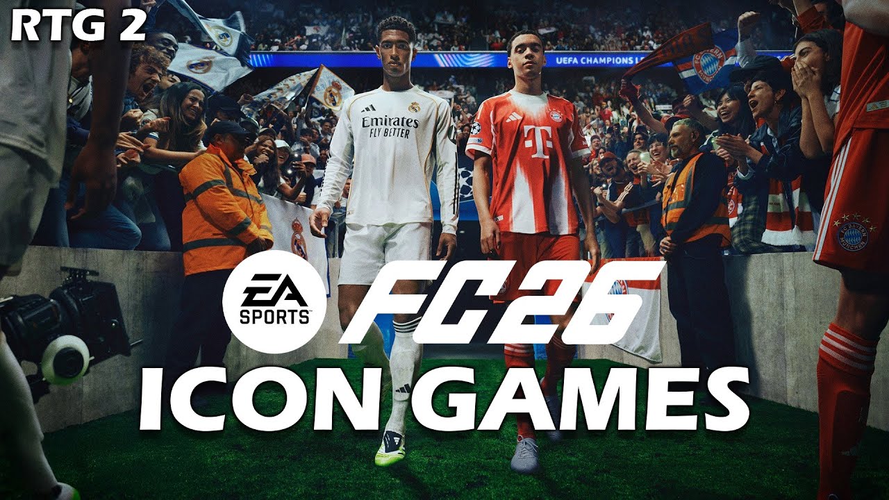 FC26 ICON GAMES! | EA SPORTS FC26 LIVE STREAM - YouTube