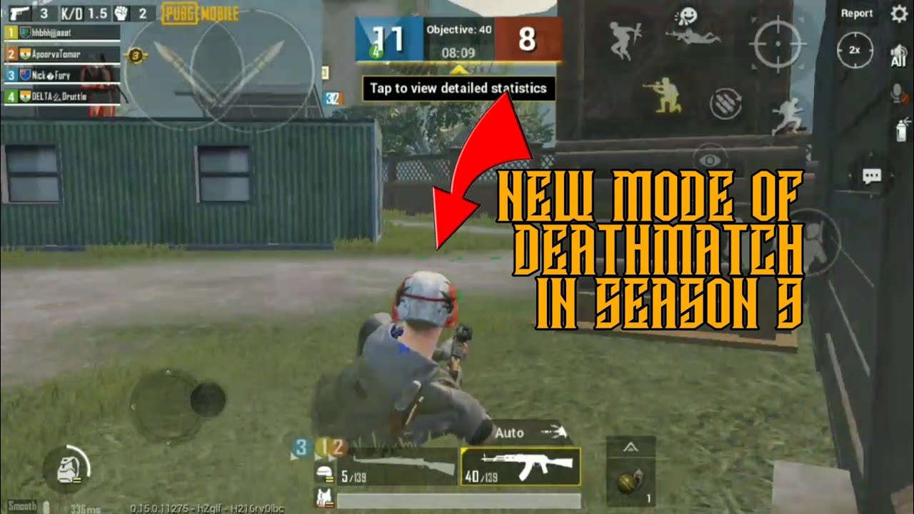 Season 9 first deathmatch || 15 kills || Druttle gaming - YouTube