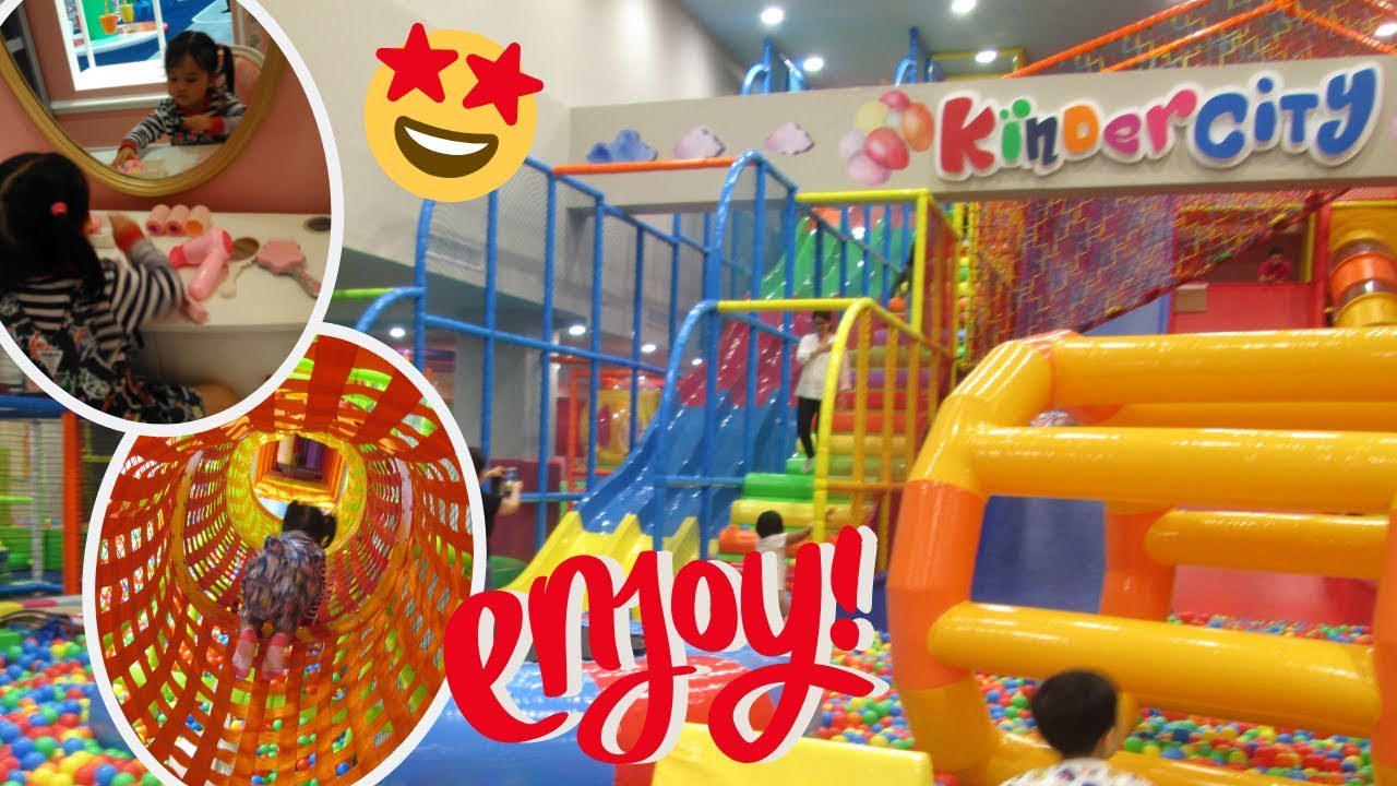 Kinder City in Evia : Super Fun Indoor Playground | Trampoline and ...
