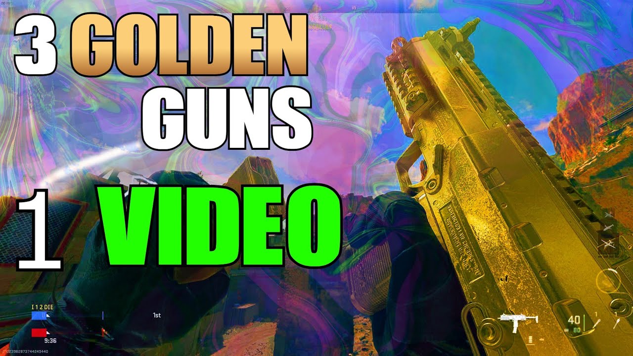 3 GOLDEN GUNS in 1 Video - YouTube