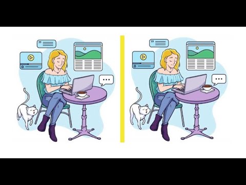 find the differences (puzzle game 76) minddiaries - YouTube