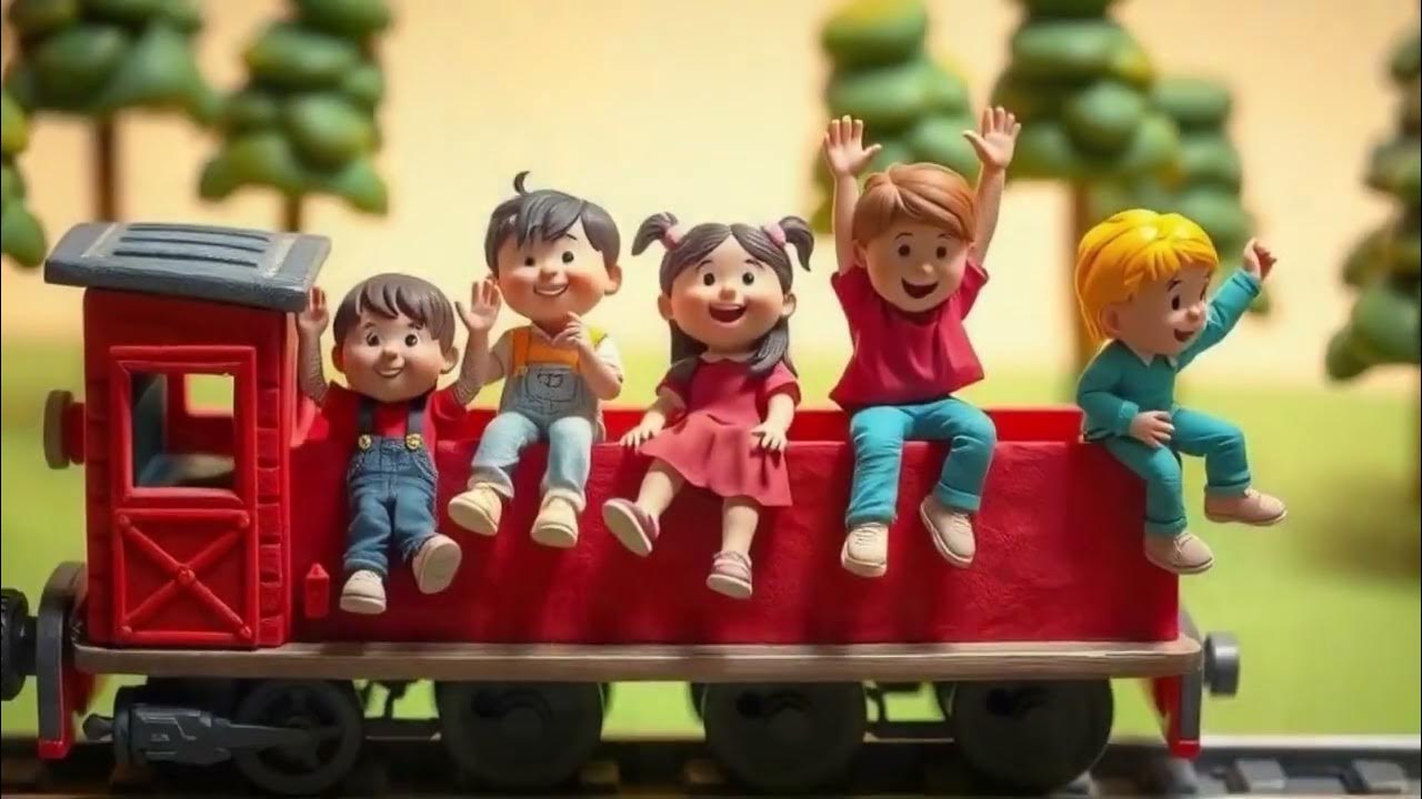 Choo Choo Numbers Train | Number Song #kindergarten #preschool # ...