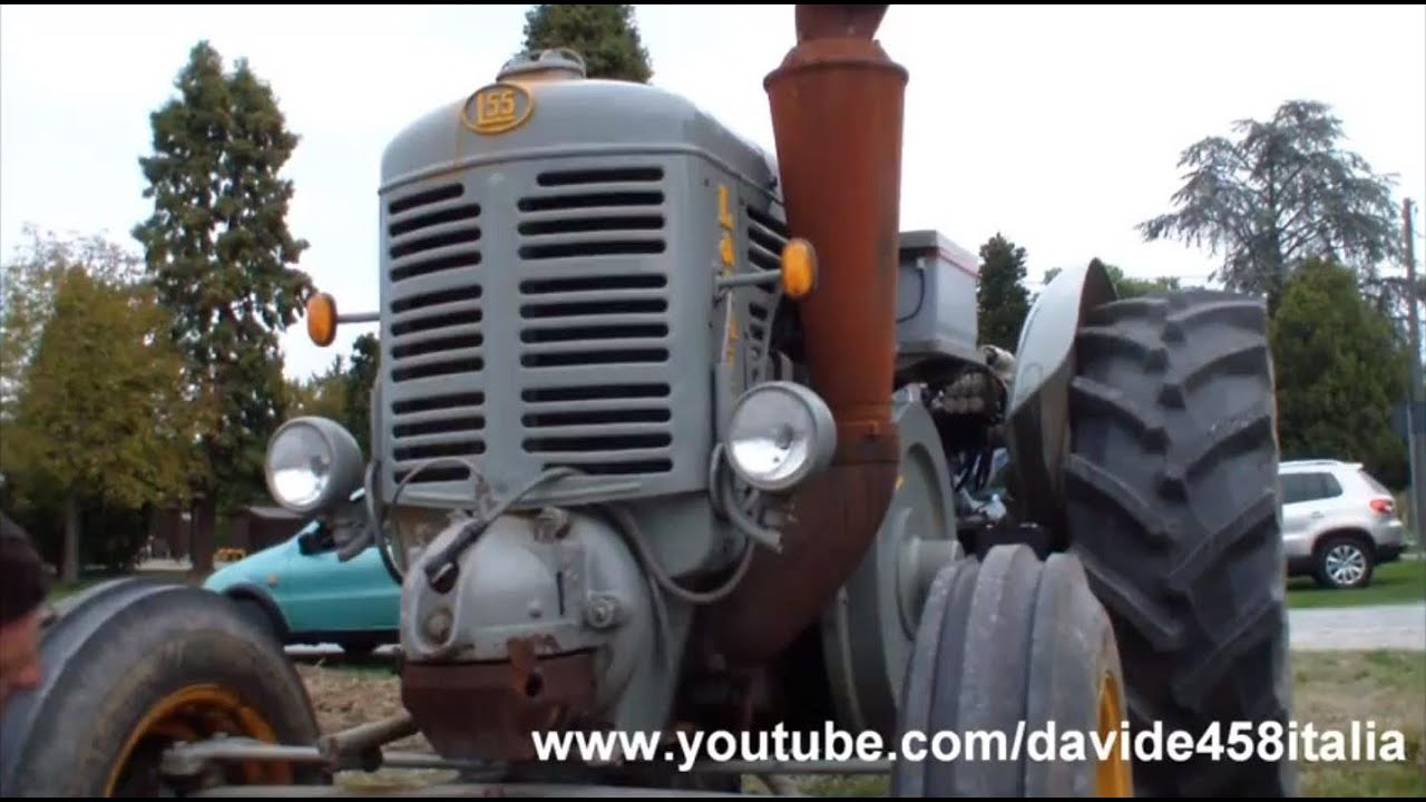 Landini SuperLandini & L55 start up - accensione - YouTube
