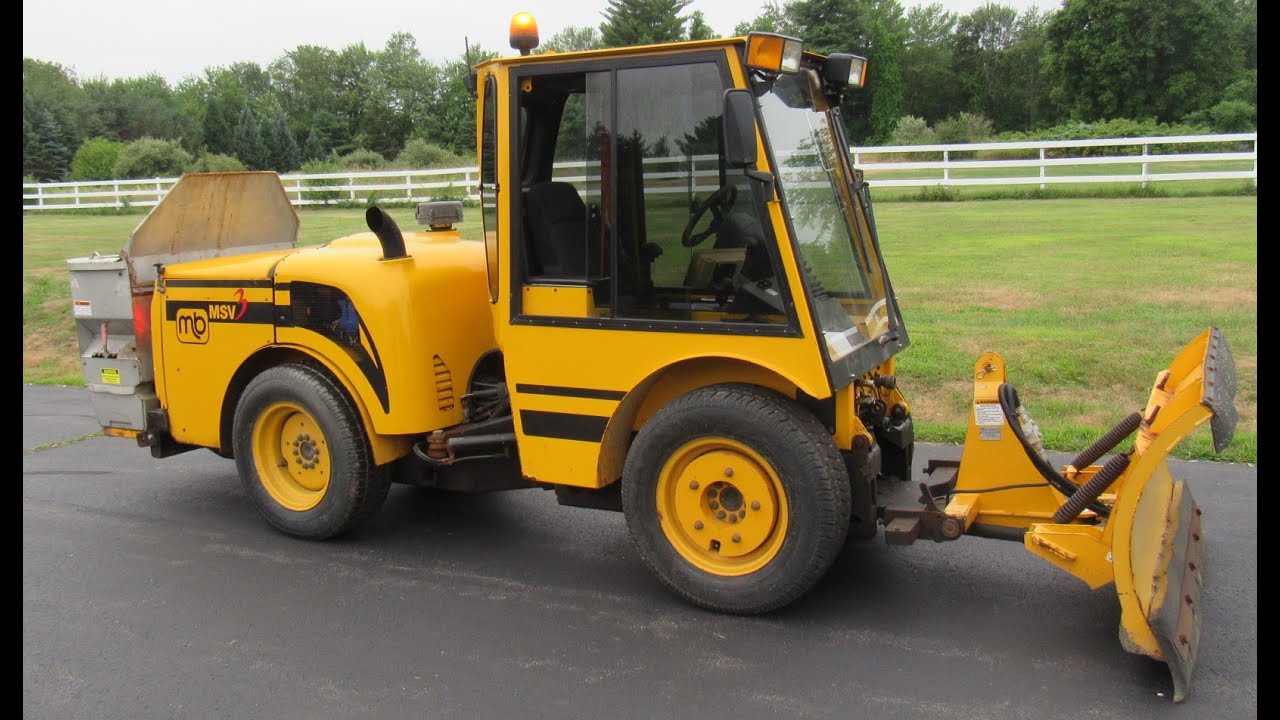 MB MSV3 Tractor - YouTube