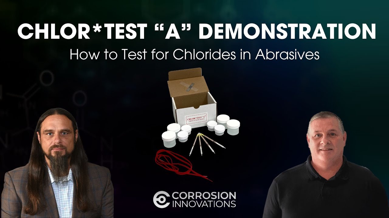 Chlor*Rid Chlor*Test "A" - How To Test for Chlorides in Abrasives - YouTube