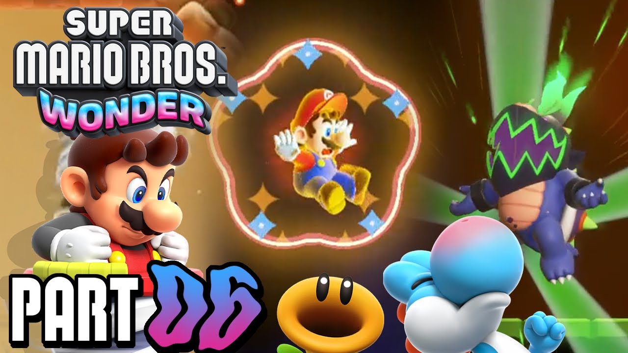 Descent into Wild Whimsy | Super Mario Bros. Wonder 100% (Part 6) - YouTube