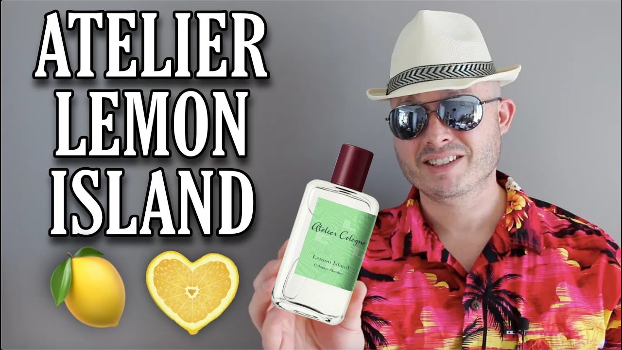 OH MY GOD!!! Atelier Cologne Lemon Island fragrance review - YouTube