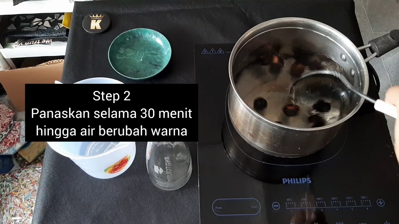Tutorial to make organic 100% soap (Sabun Lerak) - YouTube