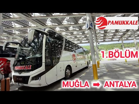 #161 Sakar Geçidi  / Köyceğiz ,  Ortaca ve Dalaman | Otobüs Yolculuğu  1.Bölüm | Bus Travel Türkiye