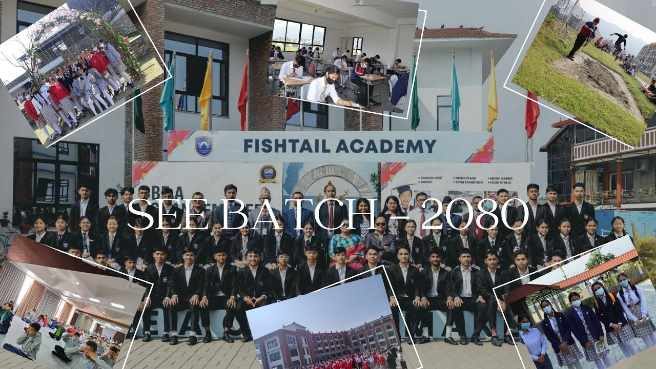 SEE Batch 2080 | Fishtail Academy | Memories - YouTube