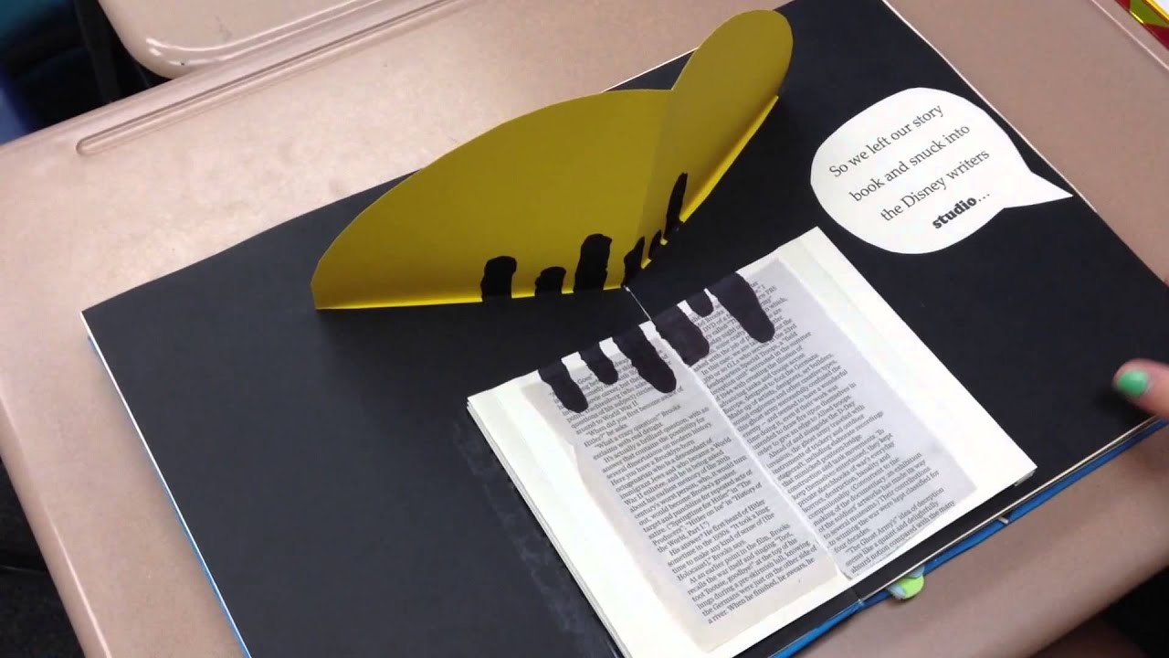 Geometry Project: Pop Up Books - YouTube