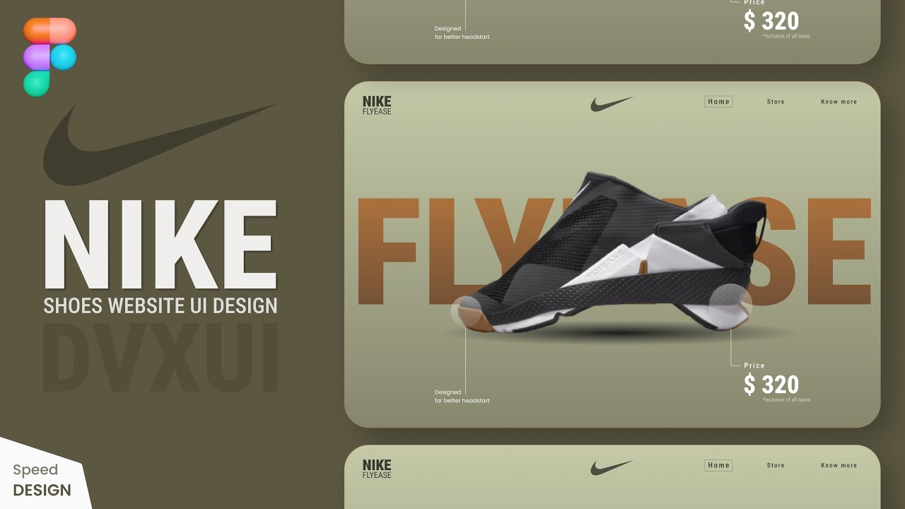 Shoes Website UI Design || Figma || DVxUI - YouTube