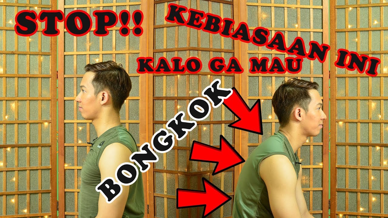 Kebiasaan yang Bikin Bungkuk | Yoga with Akbar - YouTube