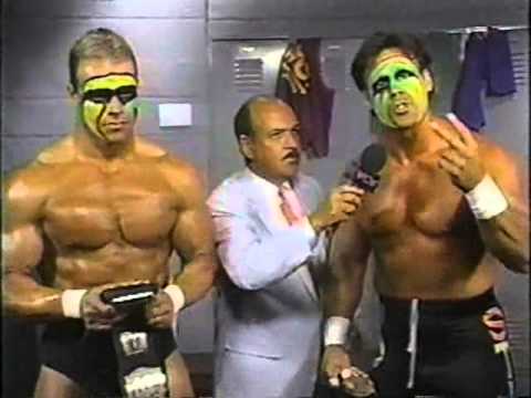 Crazy Backstage Interview with Sting, Luger and Savage - YouTube