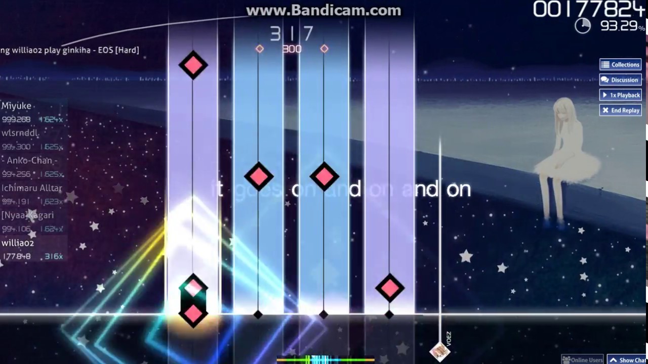 ginkiha - EOS [osu!mania] Hard - YouTube