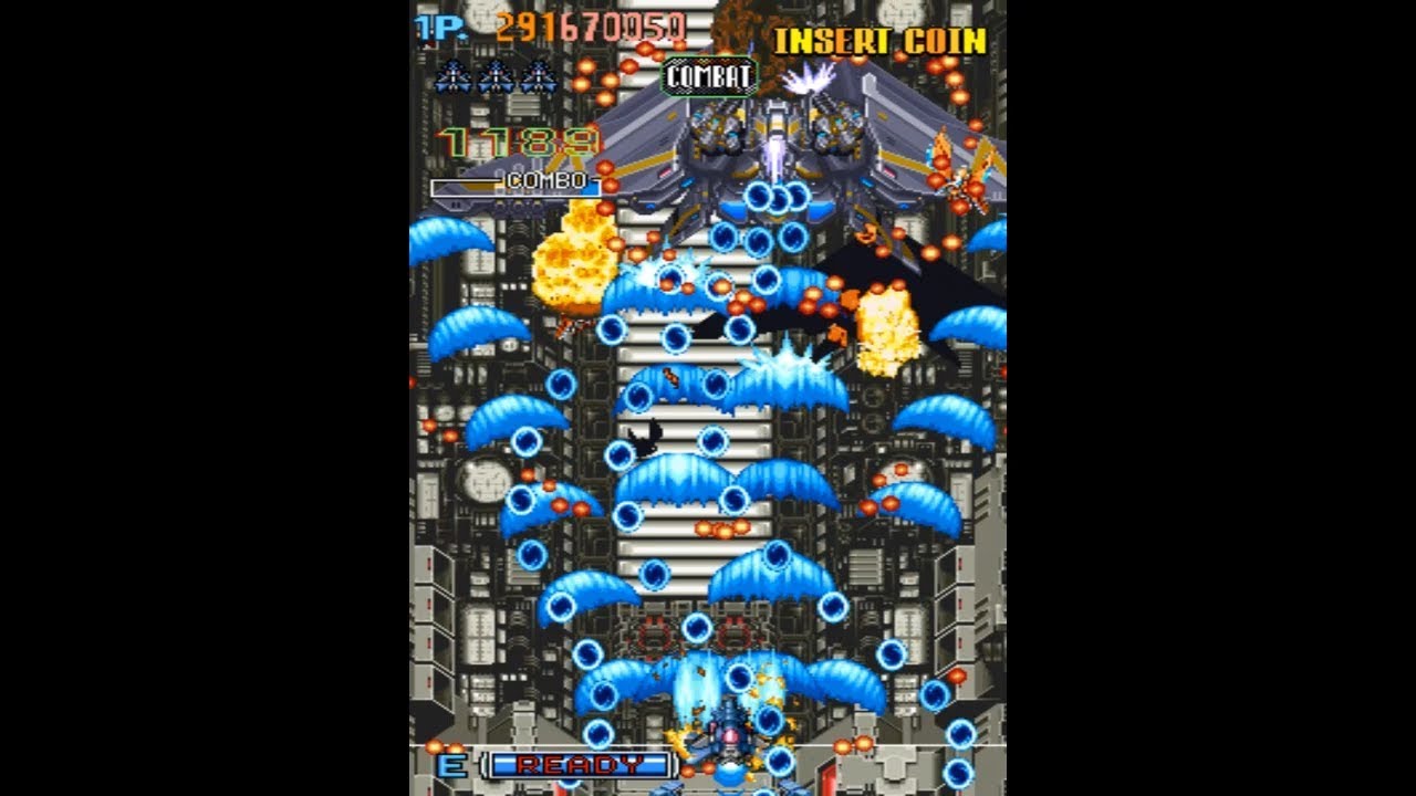 DoDonPachi II: Bee Storm - Combat - Energy - 1CC - YouTube