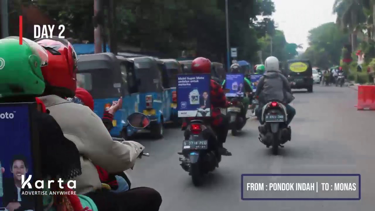 KONVOI EXXON - KARTA PAPAN IKLAN DI MOTOR 2018 - YouTube