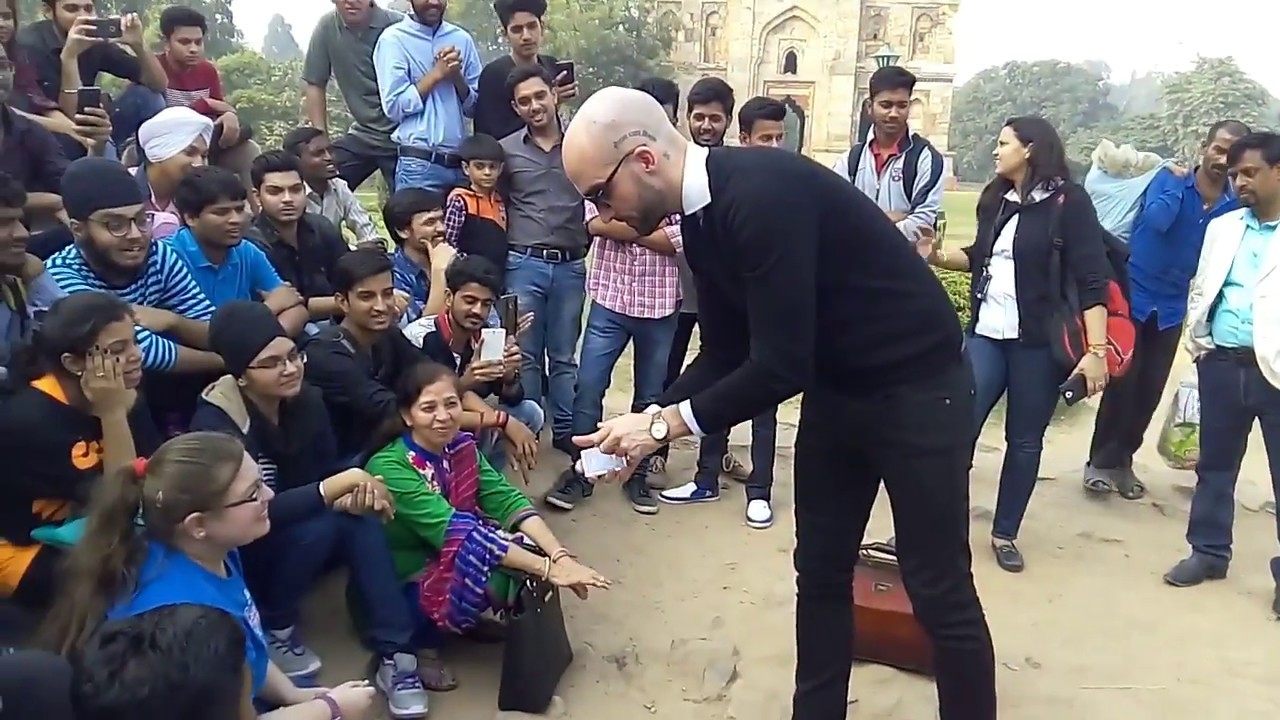 Beyond Magic with DMC magic MAGIC CARDS uk in delhi lodi garden (INDIA ...