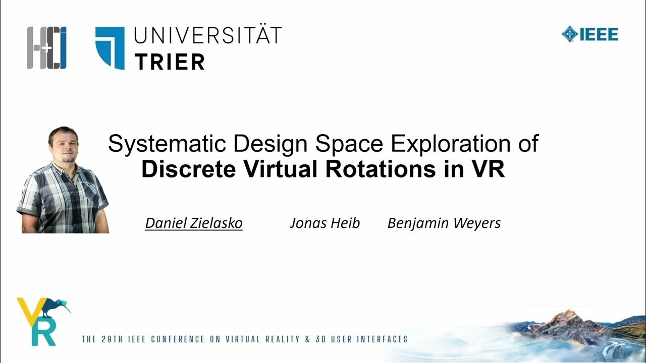 Systematic Design Space Exploration of Discrete Virtual Rotations in VR ...