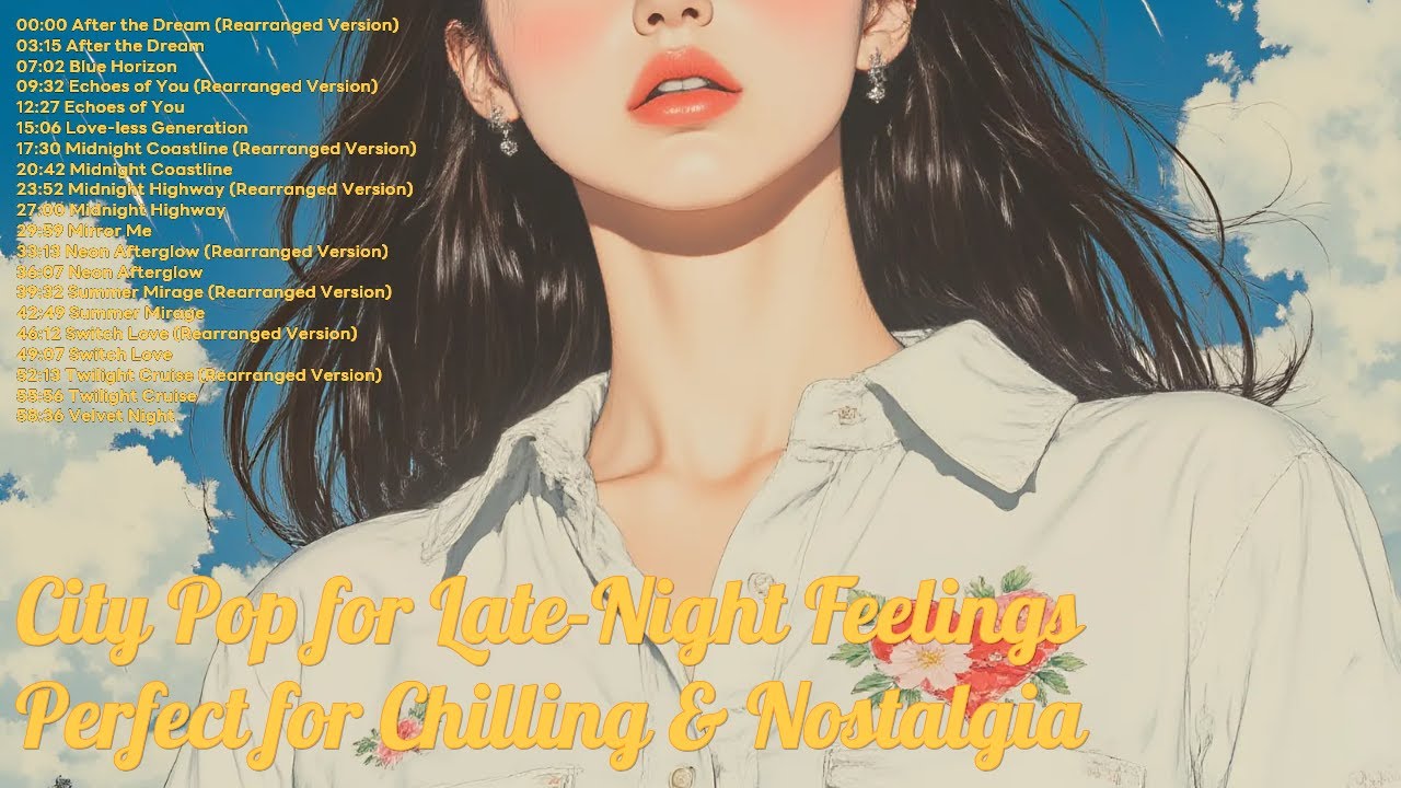 City Pop for Late Night Feelings 🌙 Perfect for Chilling & Nostalgia ...