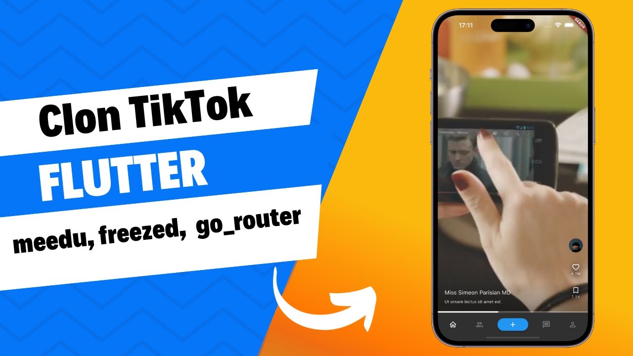Flutter - Clon de TikTok usando flutter_meedu - YouTube