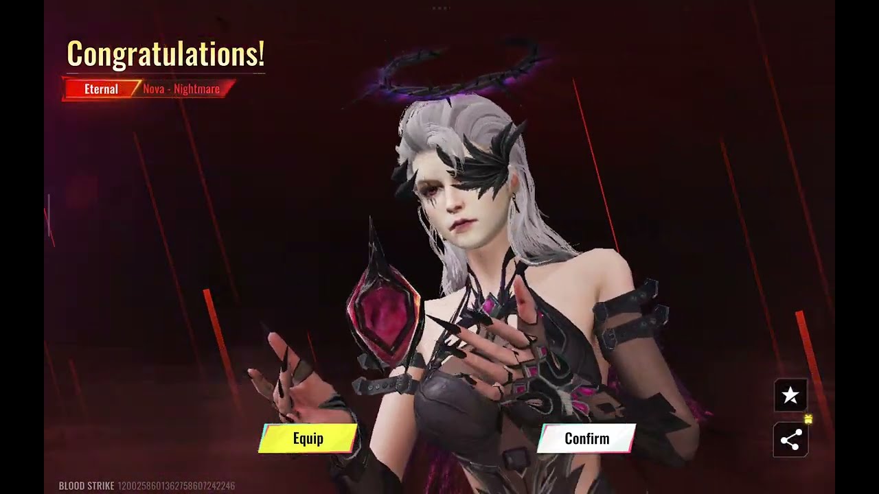 10,000 Gold Spending For This Eternal Skin☠️ Blood Strike Mobile New ...