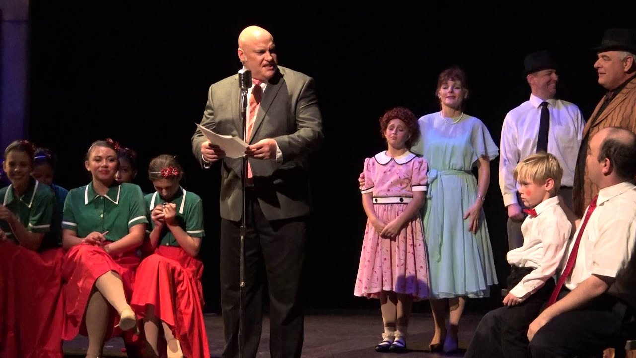 Annie, Fully Dressed without a Smile with Jeff Detrow as Bert Healy ...
