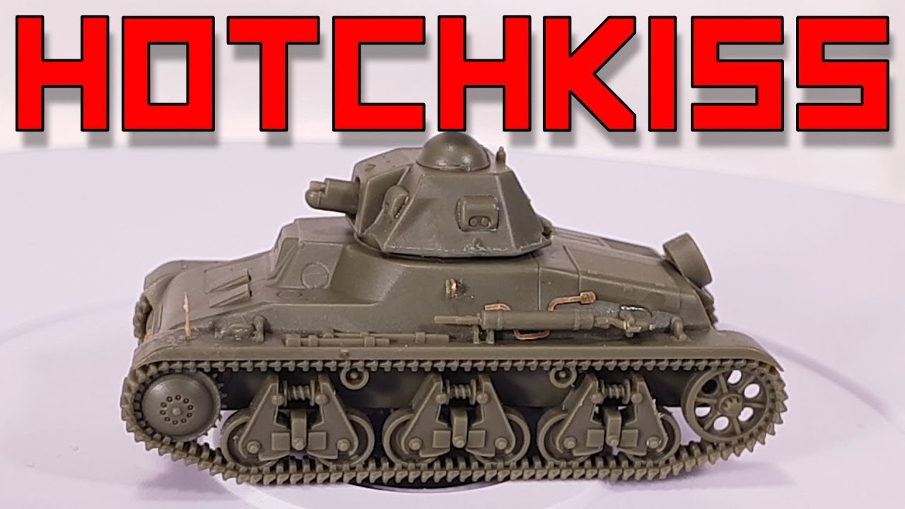 S-Model Hotchkiss H35 Light Tank Early Version [1:72] - YouTube