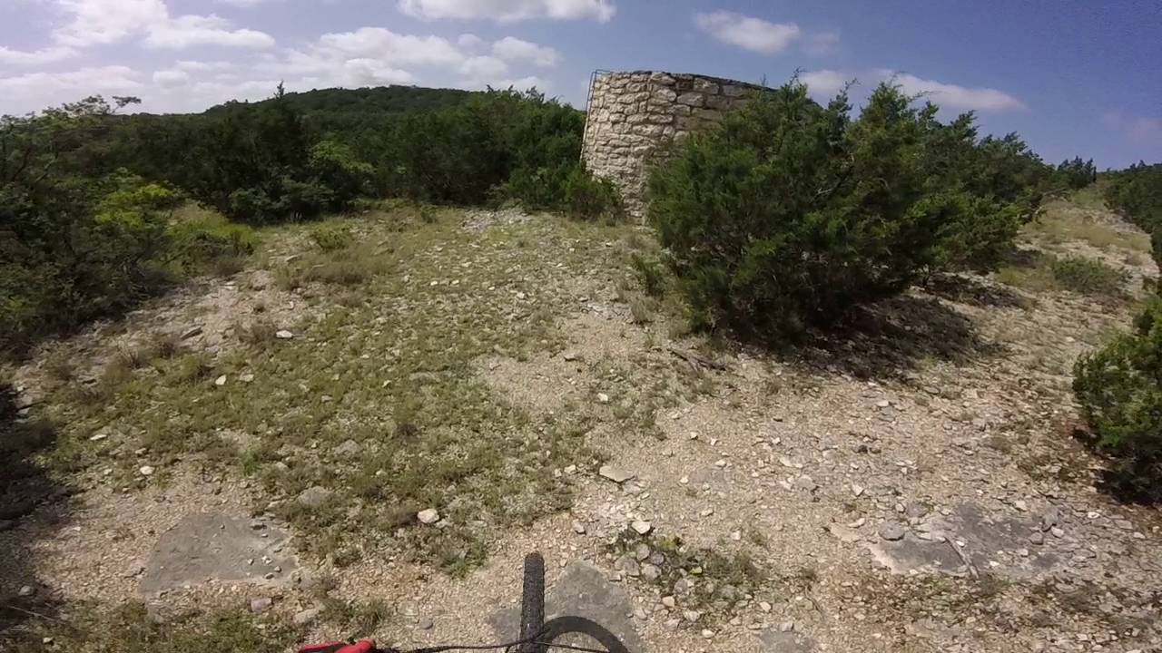 Kickapoo Caverns State Park Biking - YouTube