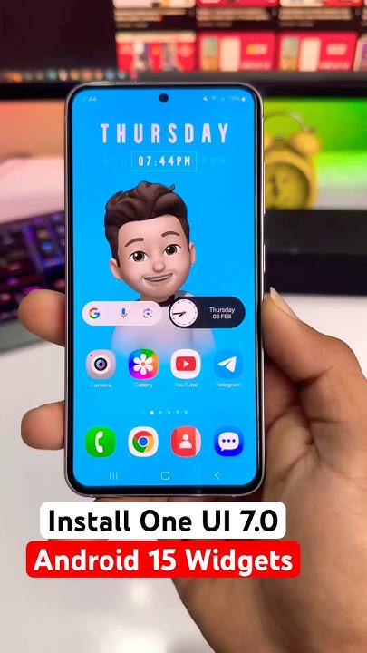 Install One Ui 7.0 Widgets in Any Samsung Phone #shorts #samsung #oneui7 - YouTube