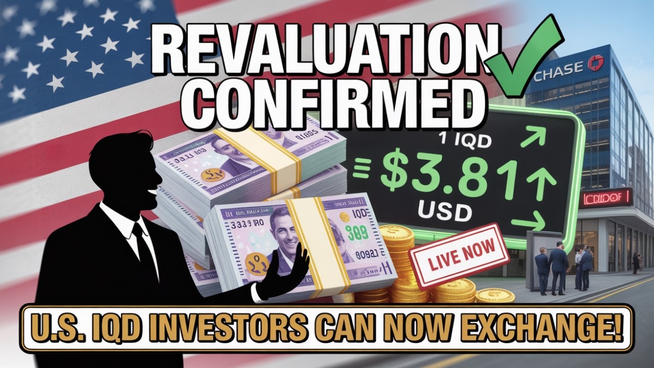 Revaluation Confirmed IQD Investors in U.S. Get Access to New Rates! 💥 ...