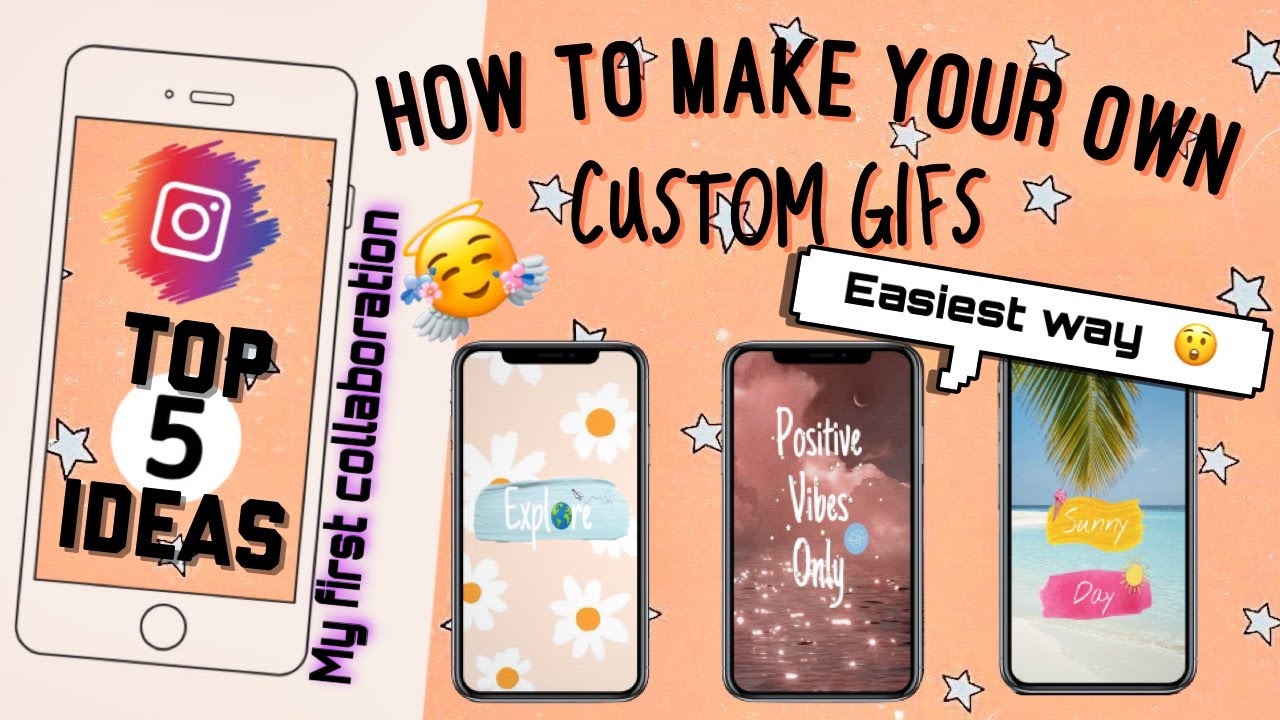 How to make your own CUSTOM GIFS |TOP 5 IDEAS|BOOST YOUR INSTAGRAM ...