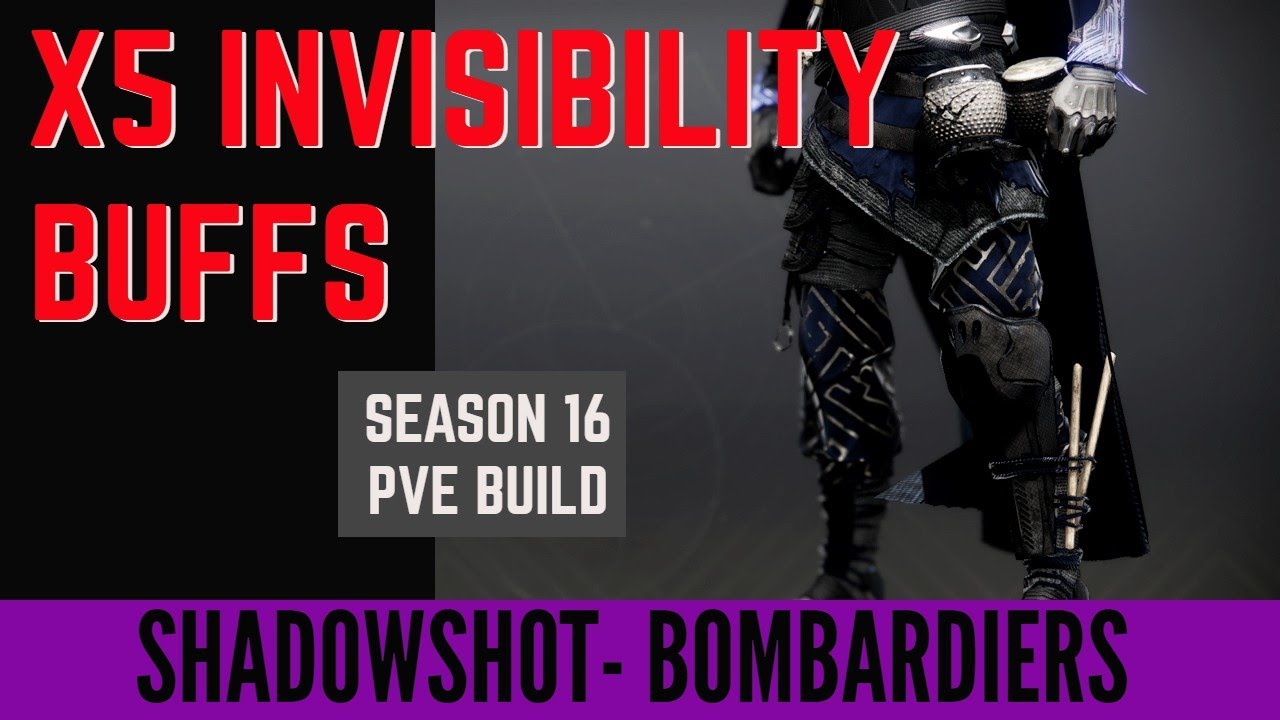Bombardiers build - Destiny 2 - PVE - YouTube