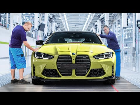 Wie sie den neuen superschnellen BMW M3 produzieren - Produktionslinie