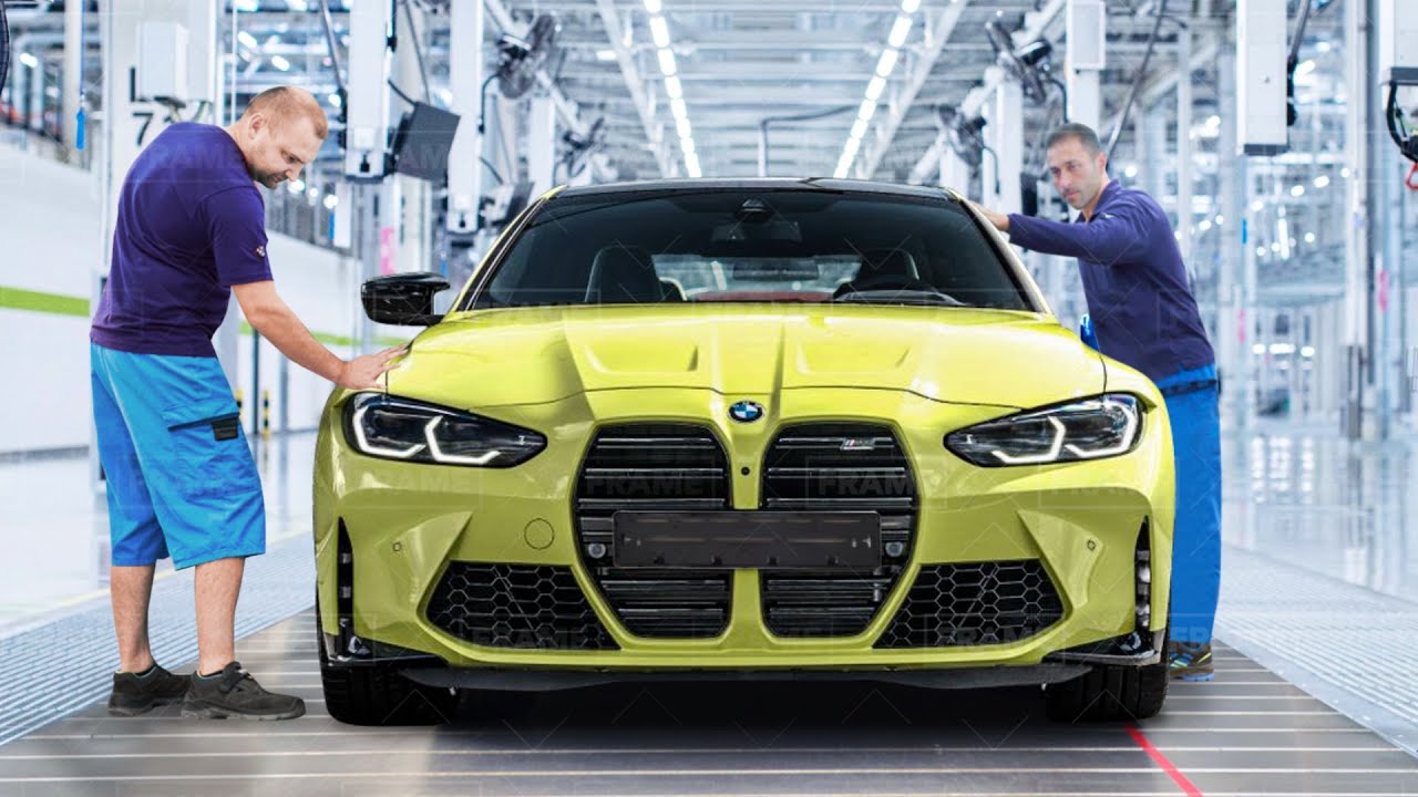 How they Produce the New Super Fast BMW M3 - Production Line - YouTube