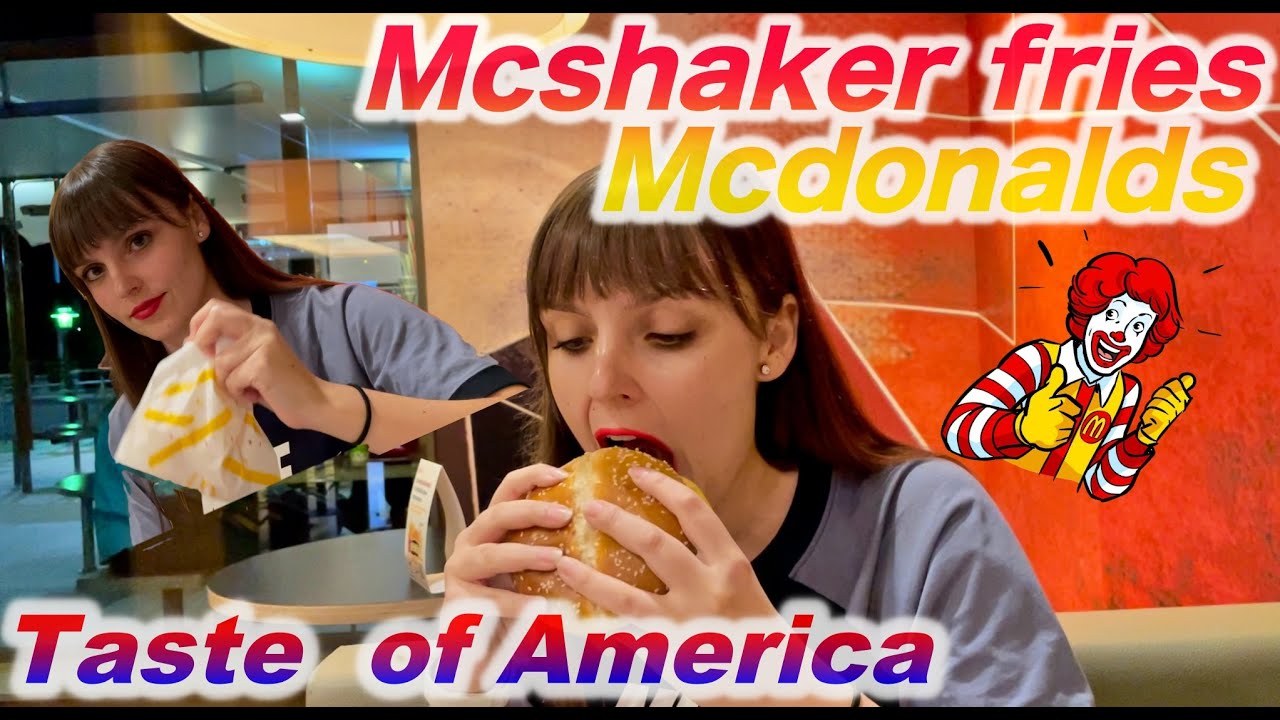MCSHAKER FRIES MCDONALDS PRECIO Y REVIEW NUEVOS PRODUCTOS TASTE OF ...